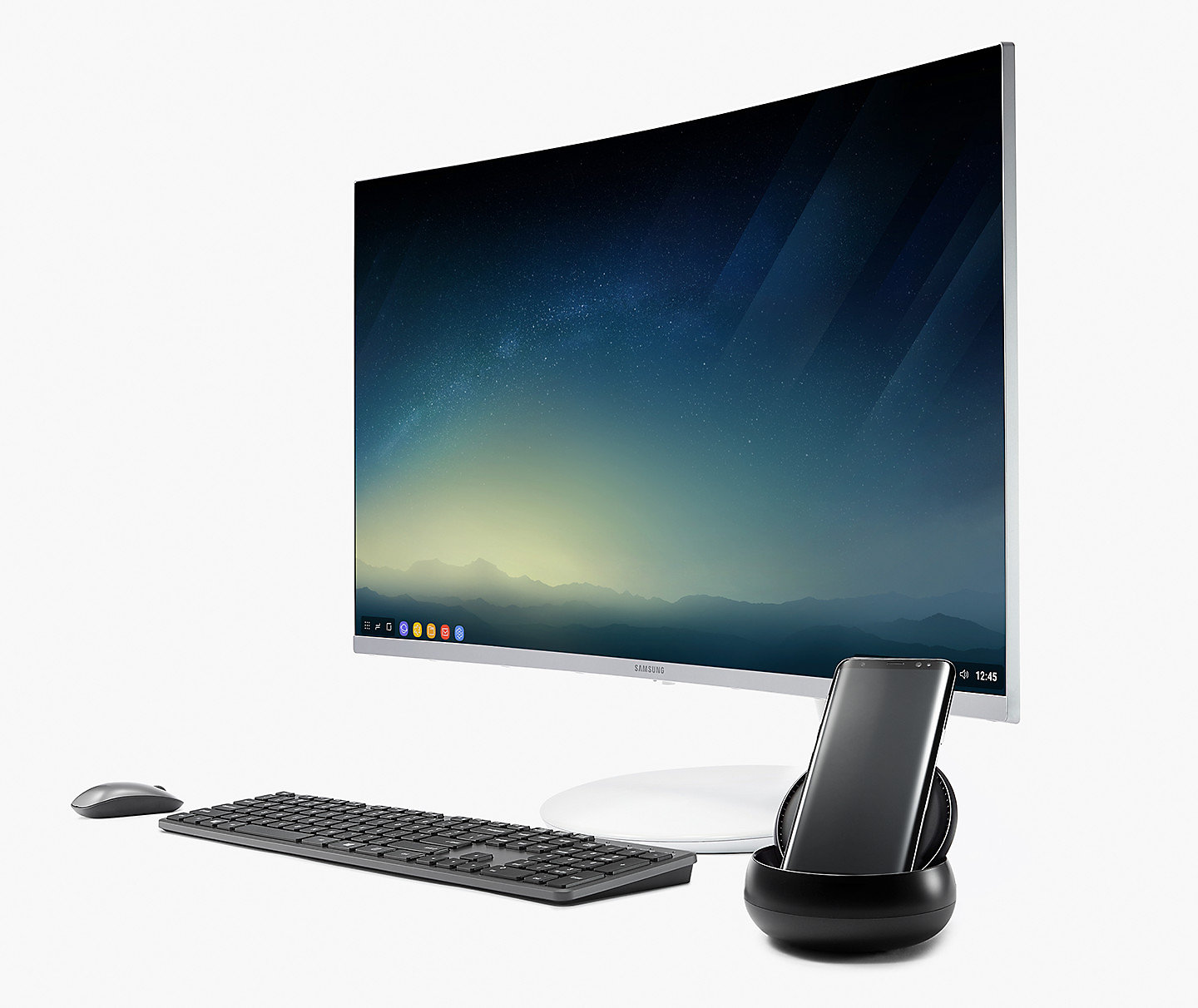 Док-станция Samsung Dex Station EE-MG950BBRGRU Black - купить по ...